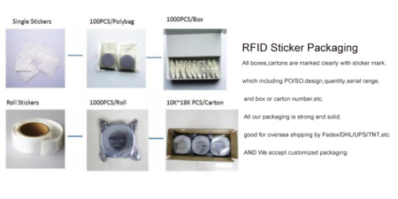 13.56Mhz Mifare RFID Sticker Tag Label - RFID GENERAL