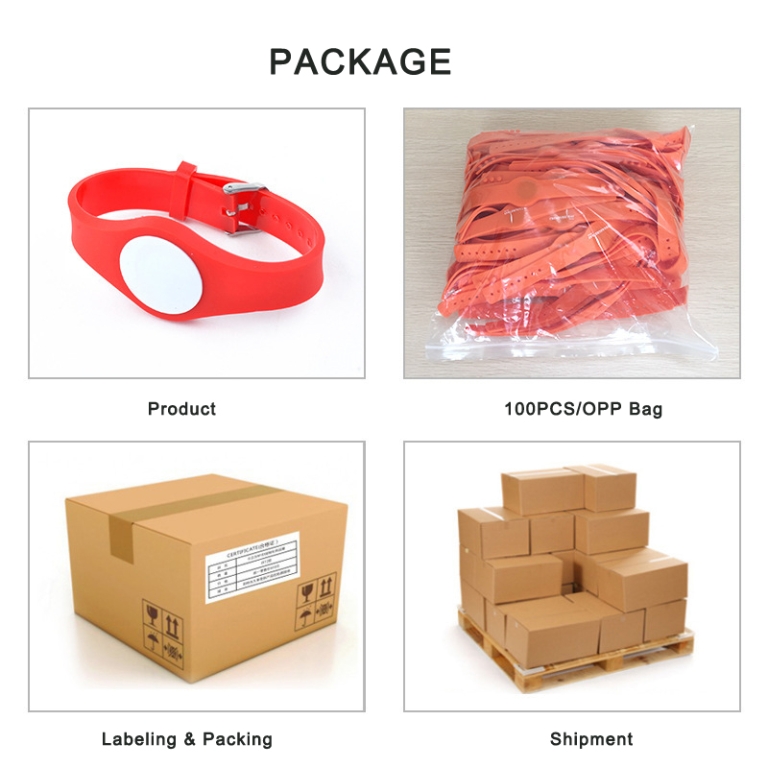 NFC RFID Satin Wristband - RFID GENERAL
